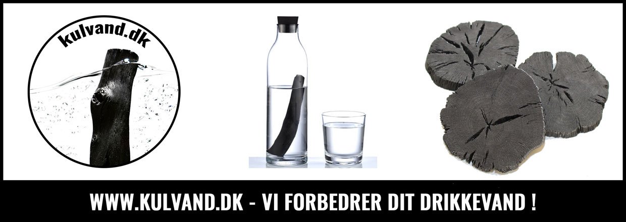 Aktiv Kulstang til vand | Danmarks billigste aktive kul